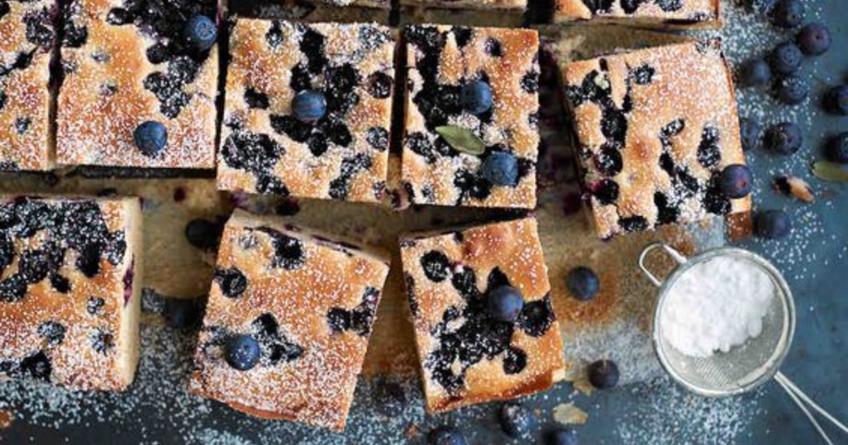 Рецепт приготовления финского черничного пирога - IVONA.UA